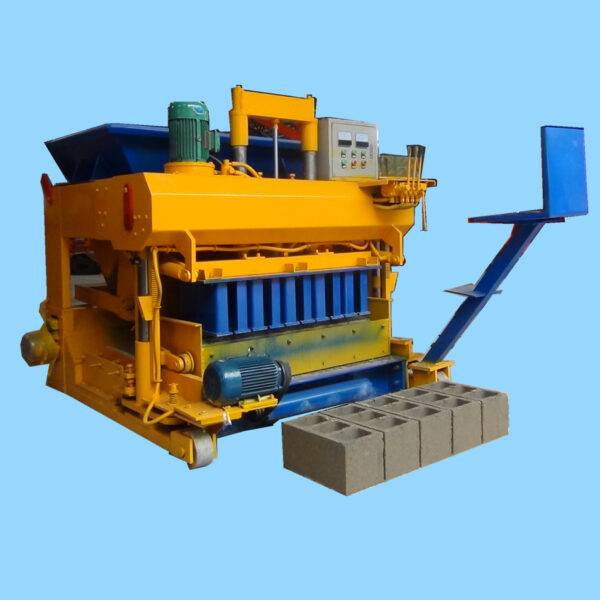 QT4-24 Semi Automatic Block Machine - Raytone Block Machinery